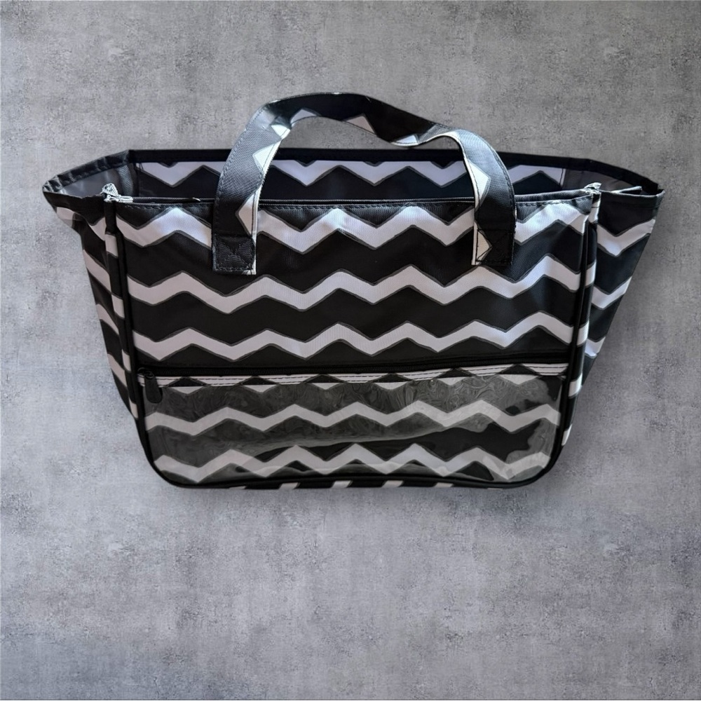 Thirty-One True Beauty Travel Makeup Cosmetic Tote - … - Gem